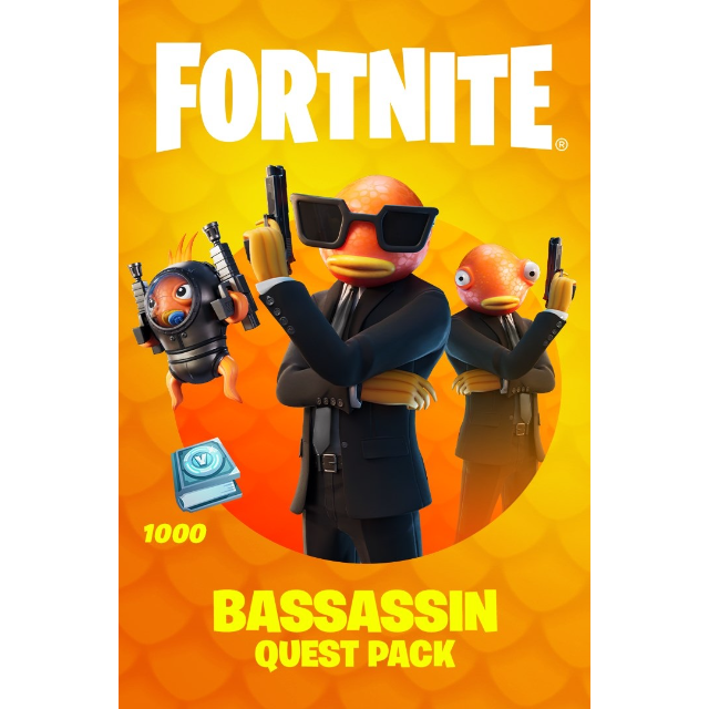 Fortnite - Bassassin Quest Pack ANY PLATFORM GLOBAL - Fortnite Game ...