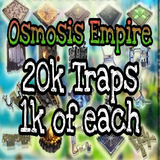 Bundle | 20 Traps 1k Of Each - Game Items - Gameflip