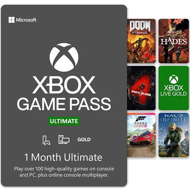 Xbox Game Pass Ultimate 1-Month (𝐔𝐒) [𝐈𝐍𝐒𝐓𝐀𝐍𝐓 𝐃𝐄𝐋𝐈𝐕𝐄𝐑𝐘] - Xbox Game ...