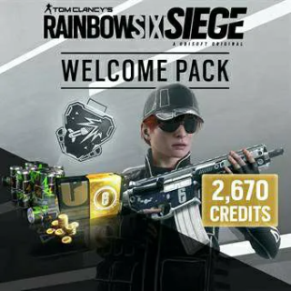 Tom Clancy's Rainbow Six® Siege – Welcome Pack (2670 Credits) [𝐈𝐍𝐒𝐓𝐀𝐍𝐓 ...