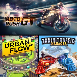 Moto Rush GT + Urban Flow + Train Traffic Manager [𝐀𝐔𝐓𝐎 𝐃𝐄𝐋𝐈𝐕𝐄𝐑𝐘 ...