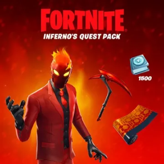 Fortnite - Inferno's Quest Pack - XBox One Games - Gameflip