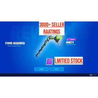 Code | Minty Pickaxe - In-Game Items - Gameflip