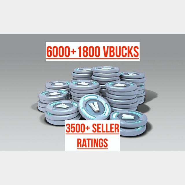 Code | Fortnite 7.8k vBucks - Game Items - Gameflip