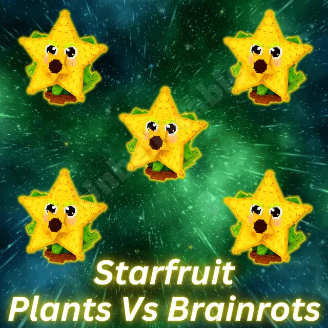 Starfruit Plants Vs Brainrots - Roblox Game Item - Gameflip