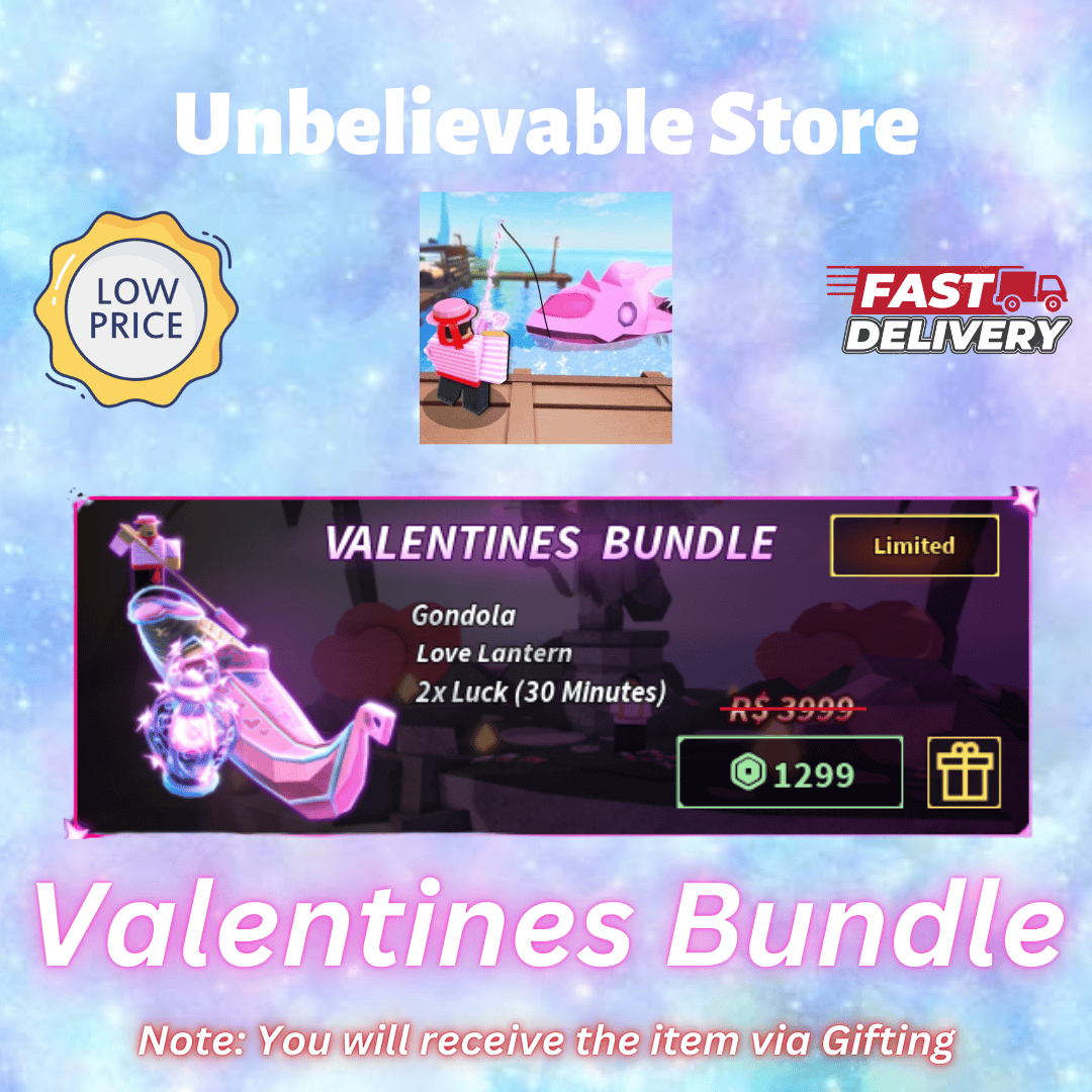 Fisch Valentines Bundle - Fisch Game Item - Gameflip