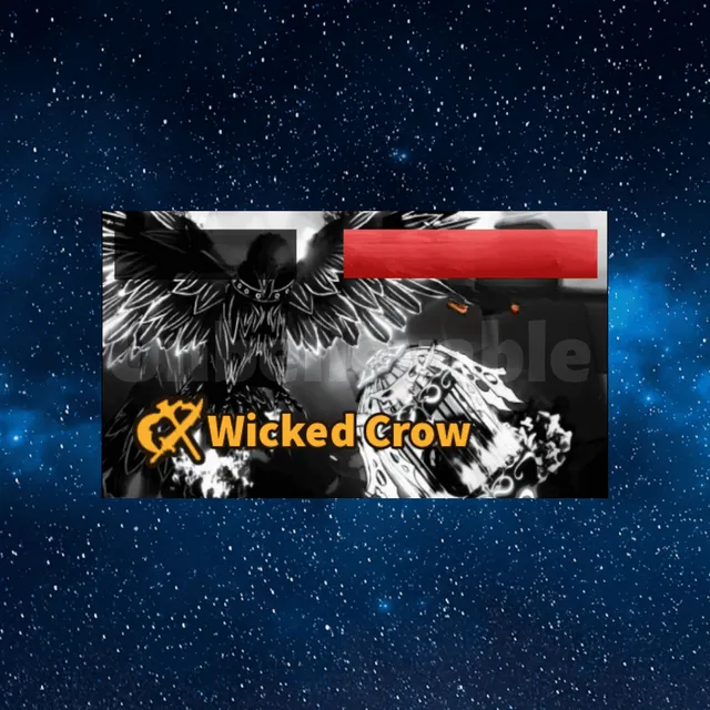 Wicked Crow - Roblox Game Item - Gameflip