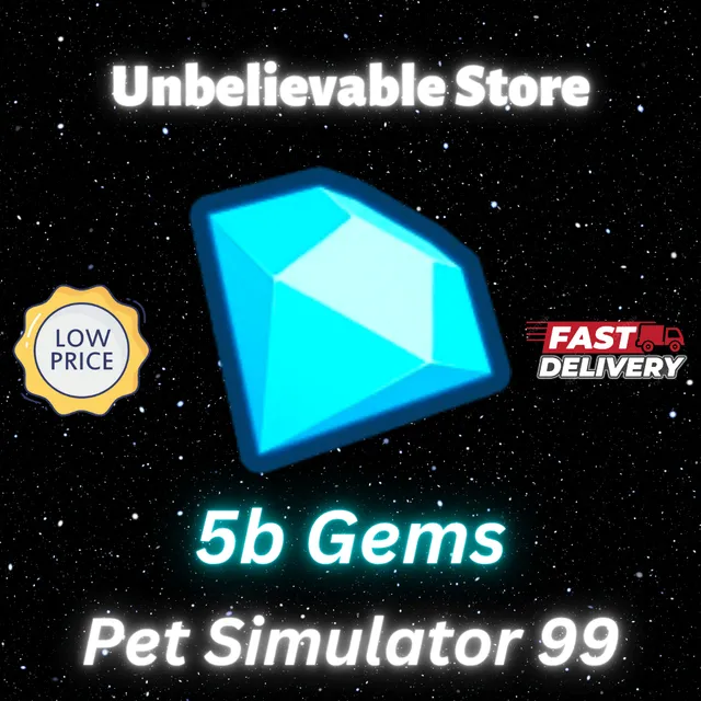 PS99 Gems - Pet Simulator 99 Game Item - Gameflip