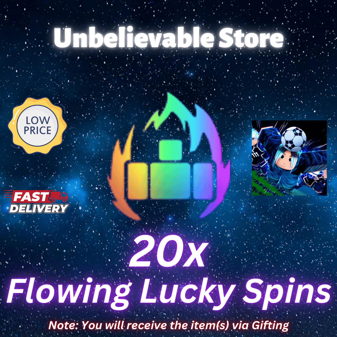 Blue Lock Rivals Flowing Lucky Spins - Blue Lock Rivals Game Item ...