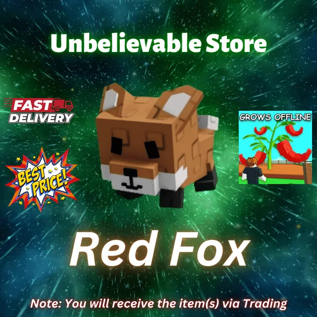 2x Red Fox - Game Item - Gameflip