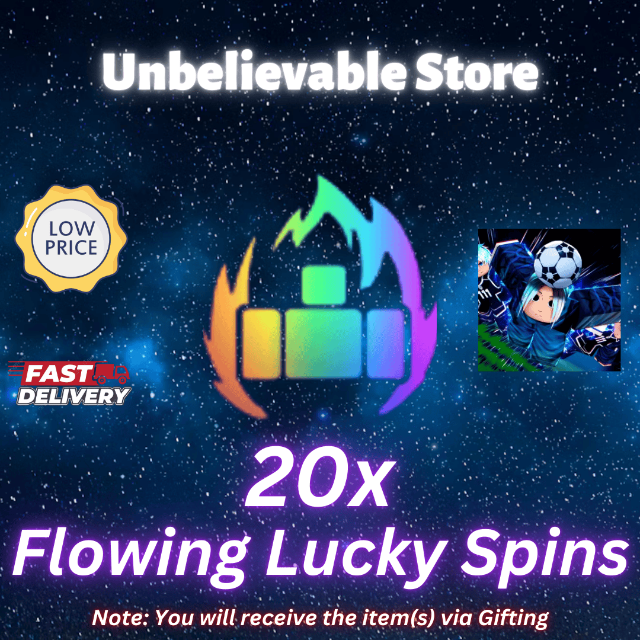 Blue Lock Rivals Flow Lucky Spins - Blue Lock Rivals Game Items - Gameflip