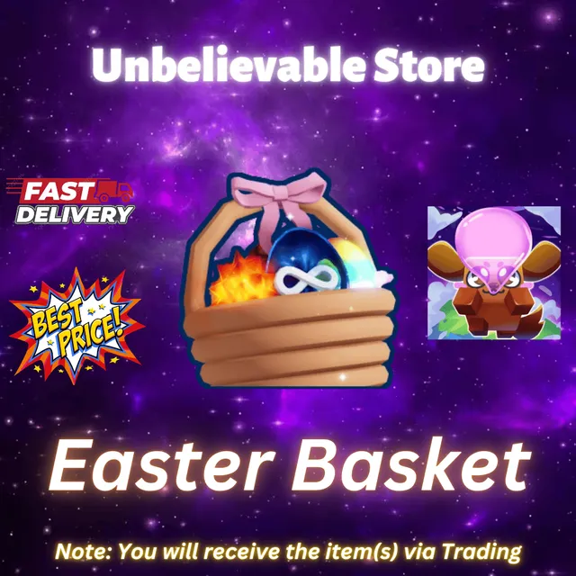 Easter Basket BGSI - Bubble Gum Simulator INFINITY Game Item - Gameflip