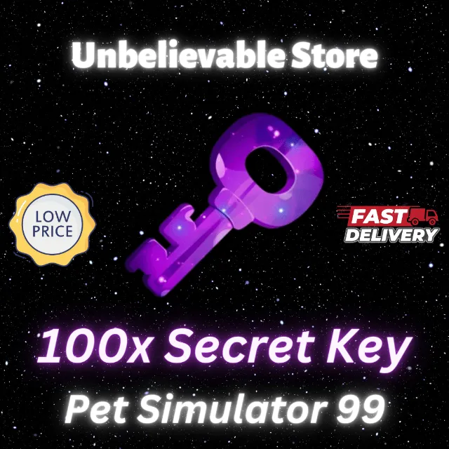 100x Secret Key - Roblox Game Items - Gameflip