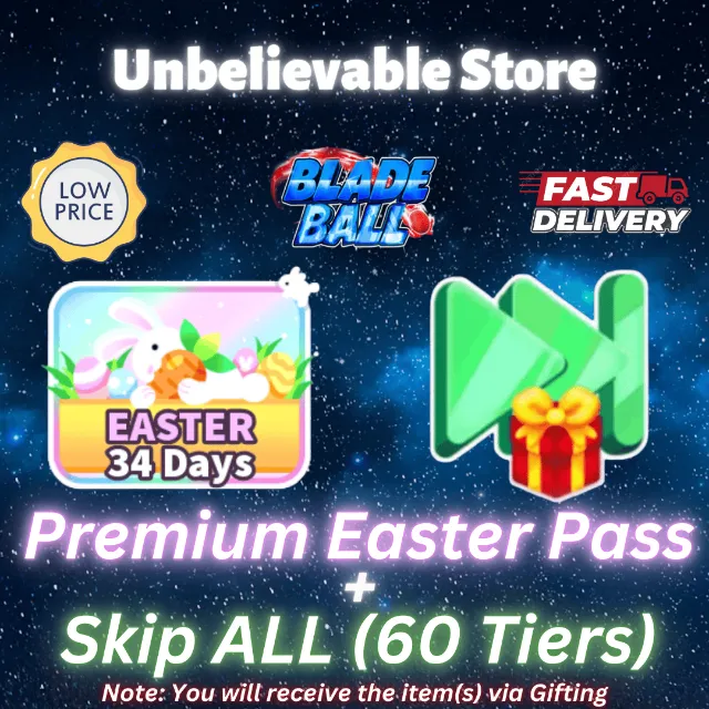 Blade Ball Premium Pass Skip All - Blade Ball Game Item - Gameflip