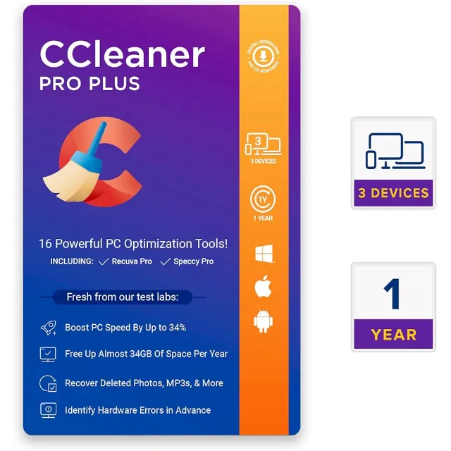 CCLEANER PROFESSIONAL 3 PC 1 YEAR LICENSE KEY - Other - Gameflip