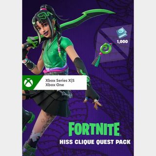 Fortnite - Hiss Clique Quest Pack - Game Items - Gameflip
