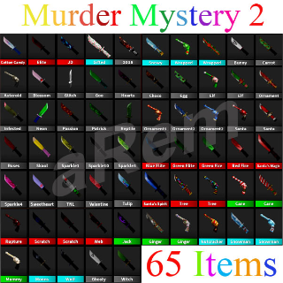 Bundle | MM2 SET 65 Items Godly - Game Items - Gameflip