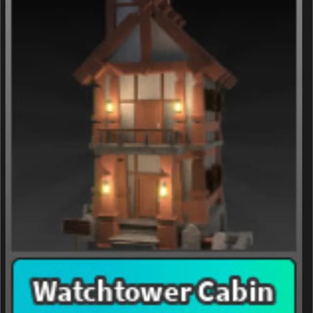 Watchtower Cabin - Survive The Killer Game Item - Gameflip