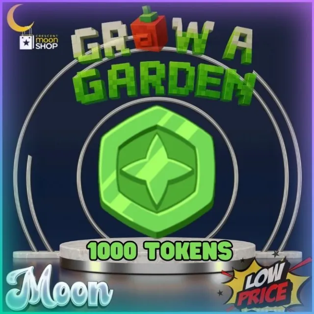 1000 TRADE TOKEN - GROW A GARDEN - Roblox Game Item - Gameflip