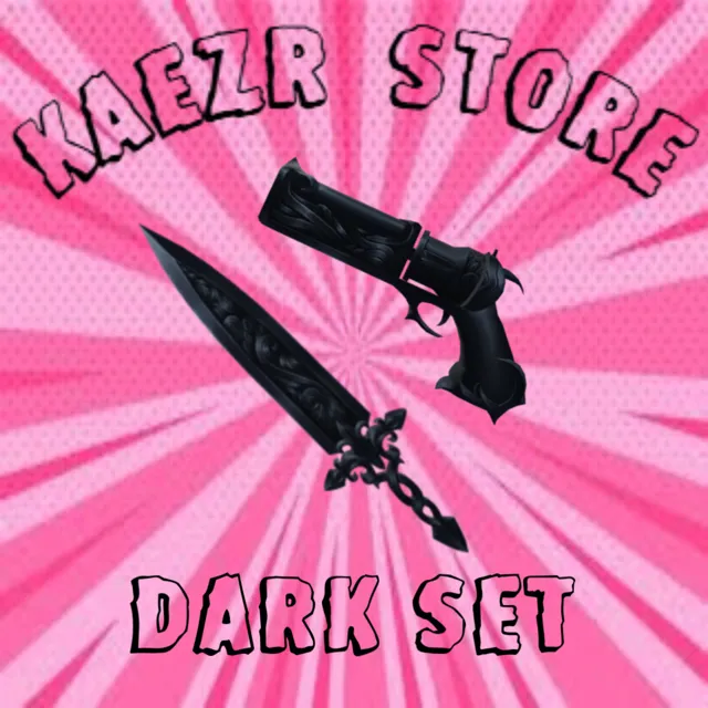 Dark Set MM2 - Murder Mystery 2 Game Item - Gameflip