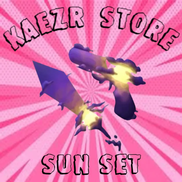 Sun Set MM2 - Murder Mystery 2 Game Item - Gameflip