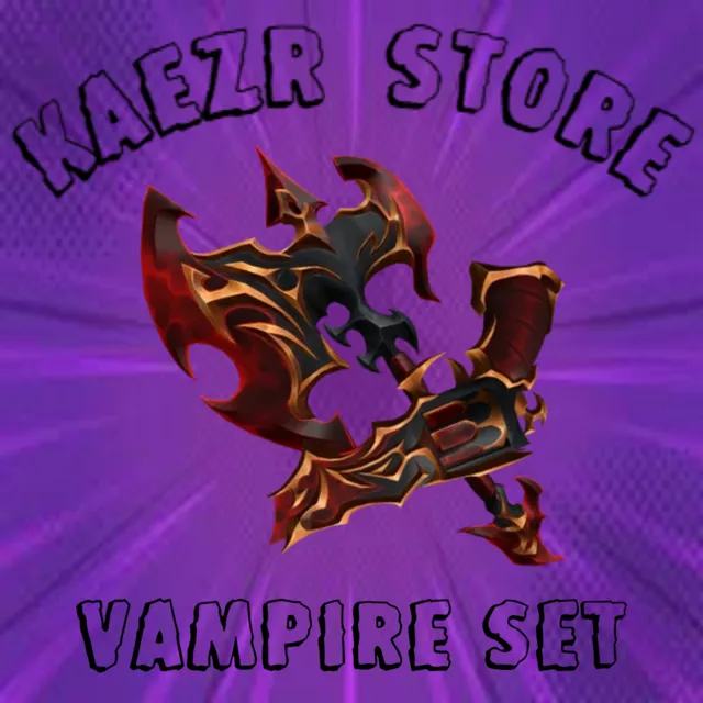 Vampire Set MM2 - Murder Mystery 2 Game Item - Gameflip