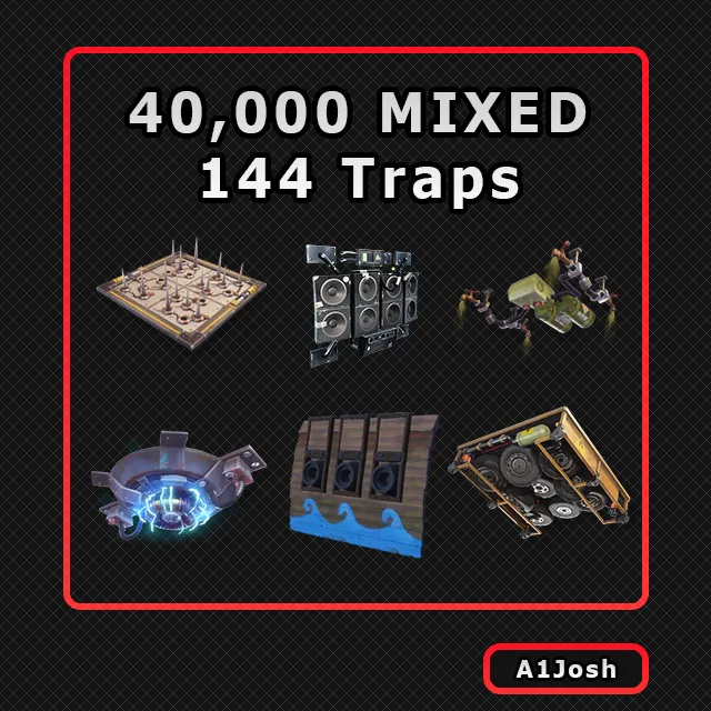 40,000 144 traps - Fortnite Game Item - Gameflip