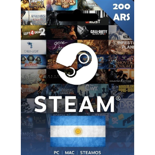 [𝐈𝐍𝐒𝐓𝐀𝐍𝐓 𝐃𝐄𝐋𝐈𝐕𝐄𝐑𝐘] STEAM 200 ARS GIFT CARD - Steam Gift Cards - Gameflip