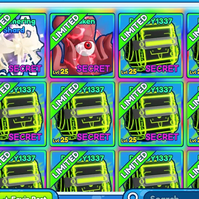 Bgsi inventory - Game Item - Gameflip