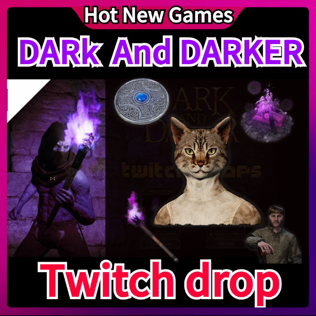 Dark and Darker⭐TWITCH DROPS ⭐Felidian+Purple ITEMS - Game Items - Gameflip