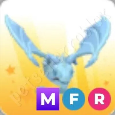 MFR FROST DRAGON - ADOPT ME - Adopt Me Game Item - Gameflip
