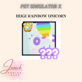 PSX I Huge Rainbow Unicorn - Game Items - Gameflip