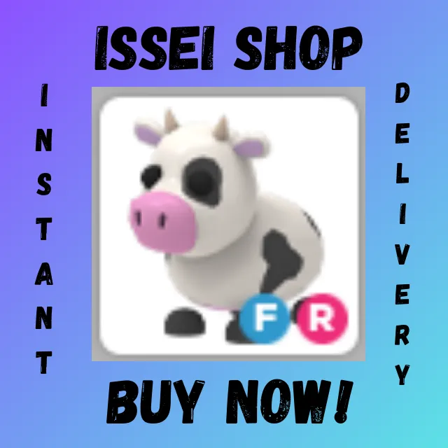 Fr Cow - Adopt Me Game Item - Gameflip