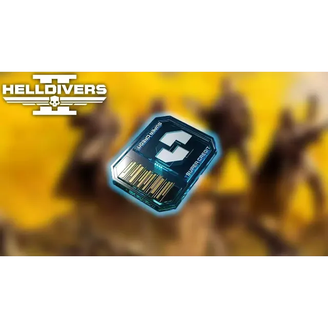 HELLDIVERS 2 6000 SUPER CREDITS FAST/NO LOGIN - Helldivers 2 Game Item ...