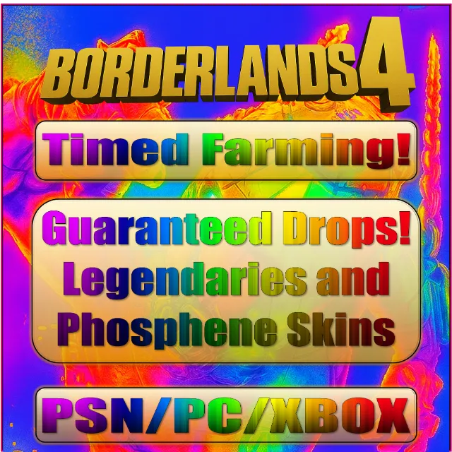 Borderlands 4 - 60 Minutes - Phosphene and Legendaries Farm ...