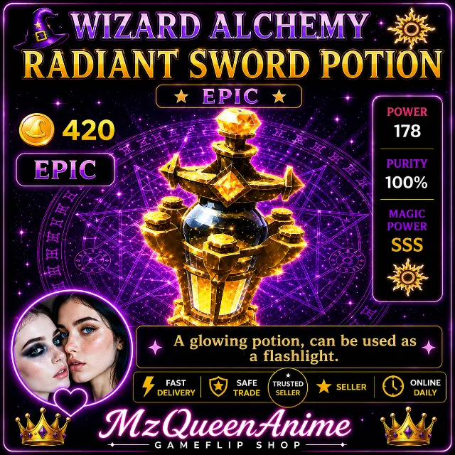 Wizard Alchemy Radiant Sword Potion Epic SSS ONLINE NOW - Other Game ...
