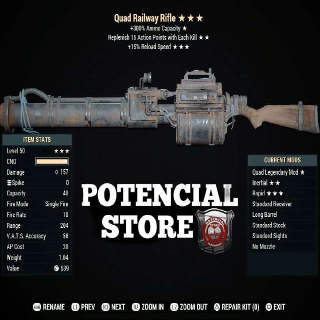 Weapon | QAp15fr Railway - Game Items - Gameflip