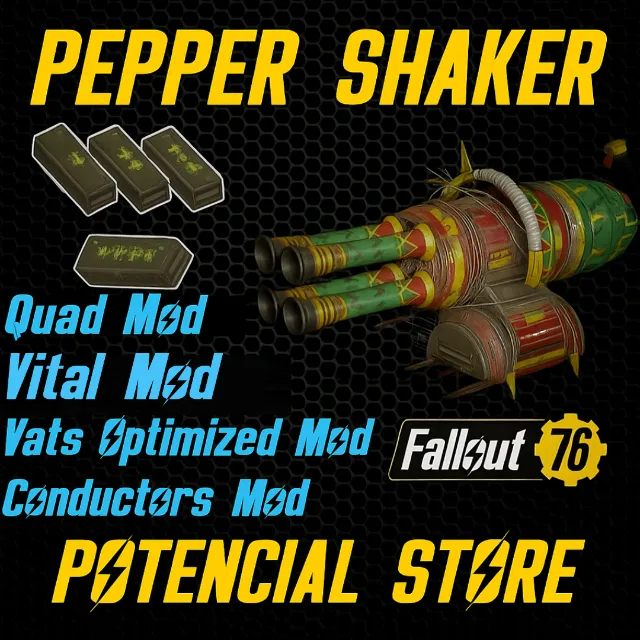 Pepper Shaker - Fallout 76 Game Item - Gameflip