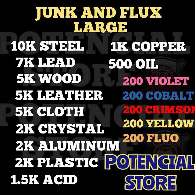Junk And Flux Large - Fallout 76 Game Items - Gameflip