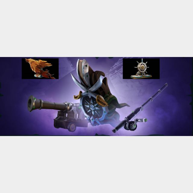 [NO CODE]Sea of Thieves - Obsidian Cannons, Figurehead, Fishing Rod ...