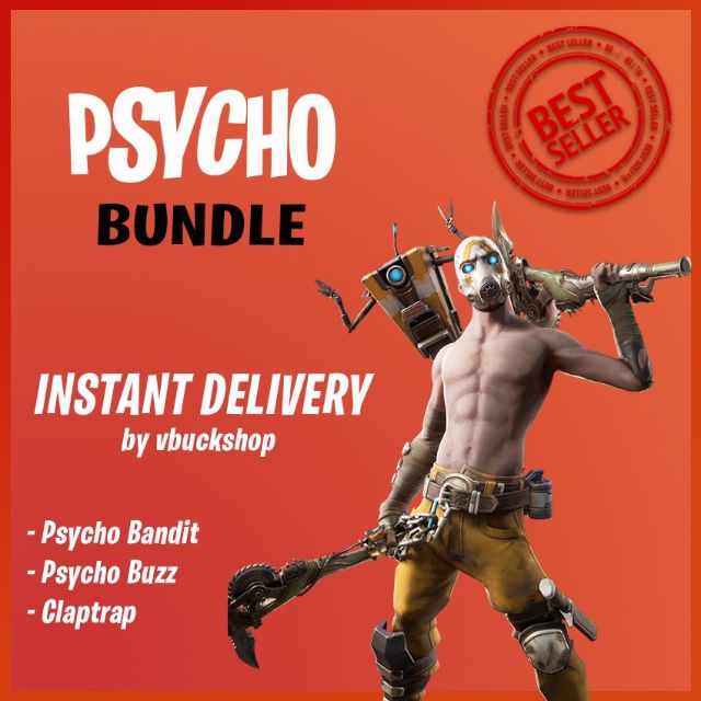 Code | FORTNITE PSYCHO BUNDLE - Game Items - Gameflip