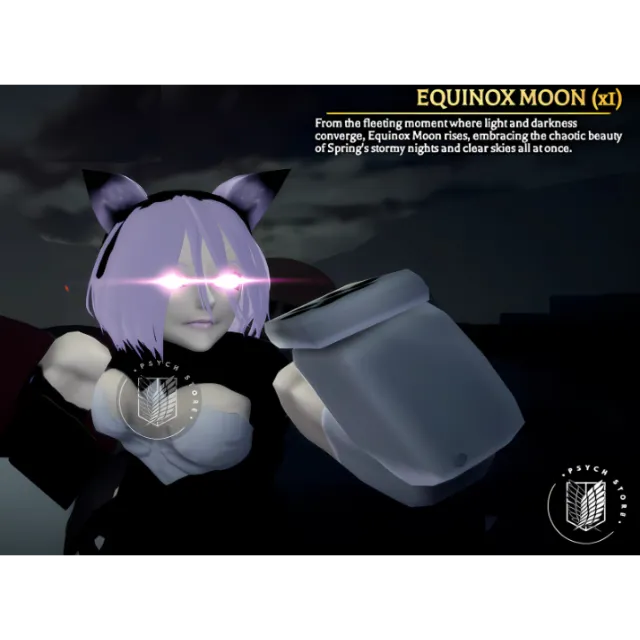 EQUINOX MOON FEMALE TITAN EVENT SKIN AOTR | ATTACK ON TITAN REVOLUTION ...