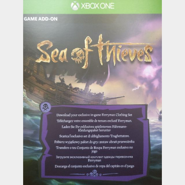 Sea of Thieves Ferryman DLC - XBox One Games - Gameflip
