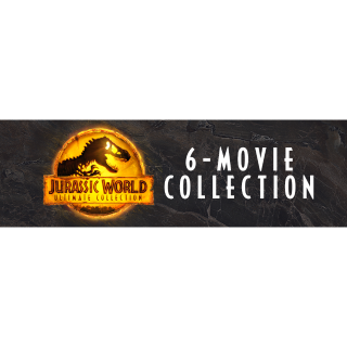 JURASSIC PARK 6-MOVIE ULTIMATE COLLECTION HDX FULL DIGITAL MOVIE CODE ...