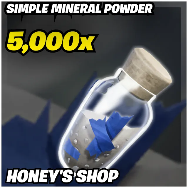 5k Simple Mineral Powder - Fortnite Game Items - Gameflip