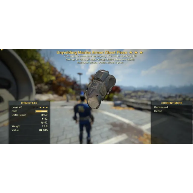 Apparel | Marine Armor UNY\AP\SENT - Fallout 76 Game Items - Gameflip