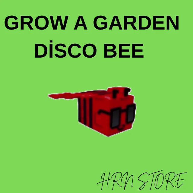 DİSCO BEE GROW A GARDEN - Grow a Garden Game Item - Gameflip