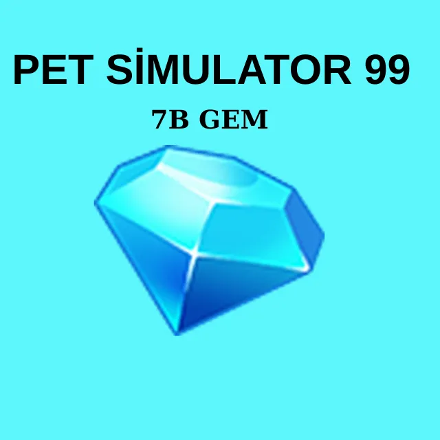 7B GEMS - Pet Simulator 99 Game Item - Gameflip
