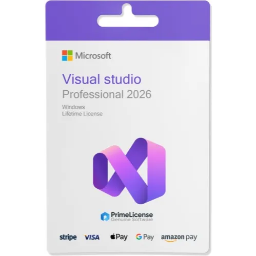 Microsoft Visual Studio 2026 Professional Lifetime Key for 1 PC ...