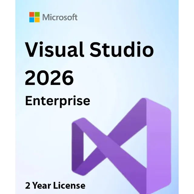 Microsoft Visual Studio Enterprise 2026 Activation Code for 2 Years / Perpetual for 1 PC ...